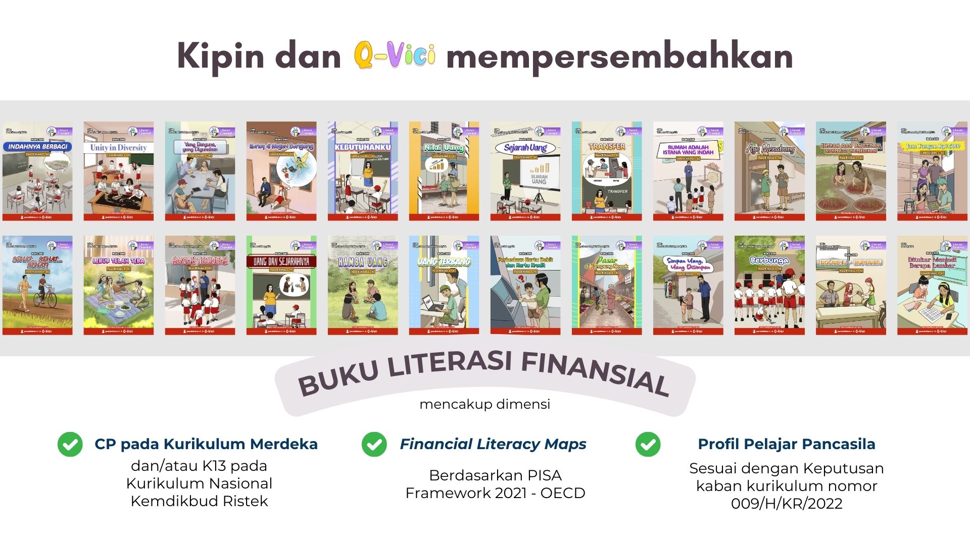 100 Buku Literasi Finansial KIPIN: Gratis & Dukung Literasi Dasar - Kumpulan Artikel Dan Berita ...